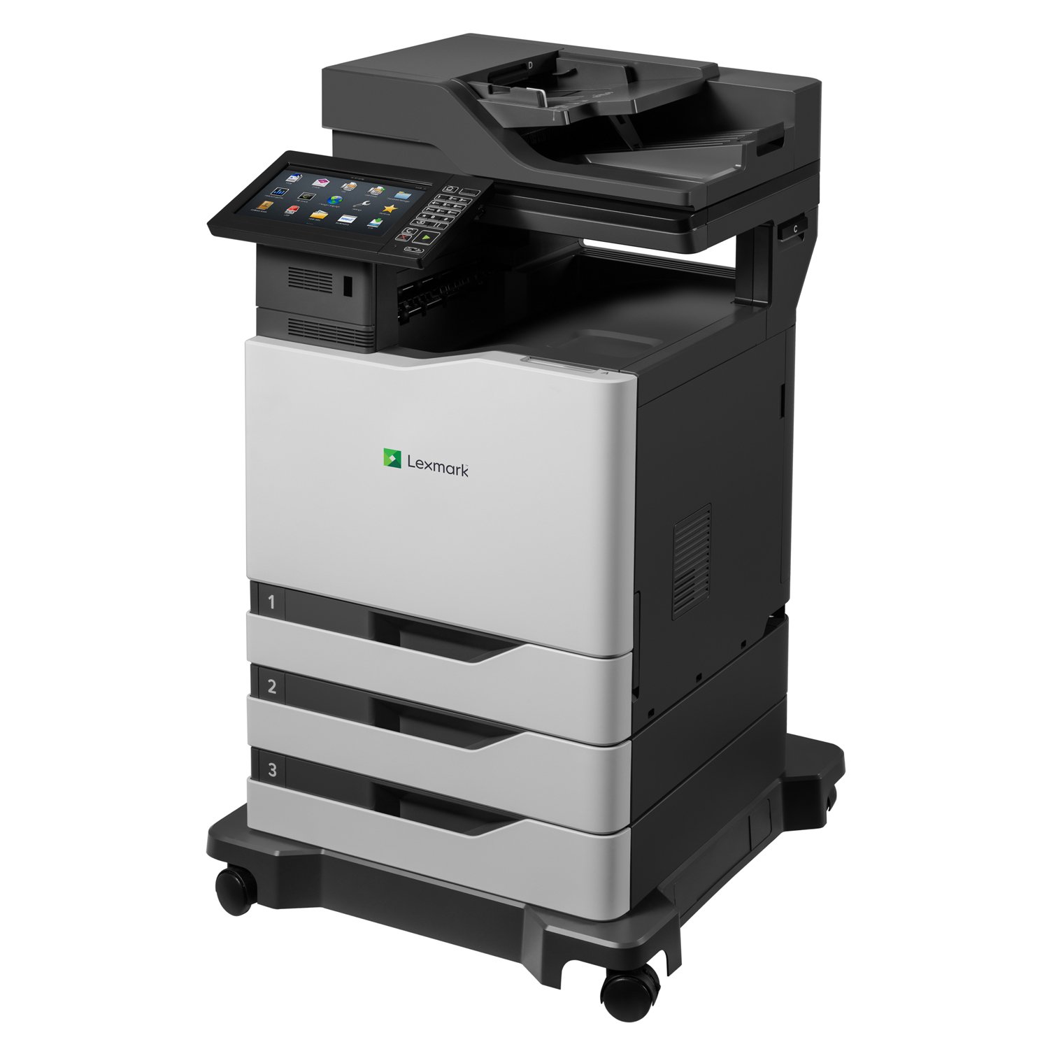 Lexmark CX825dte MFP color A4 Laserdrucker 52ppm Duplex print scan copy ...