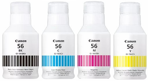 CANON GI-56CMYK Original Ink Bottle Multipack MAXIFY GX6050 GX7050 4 ...