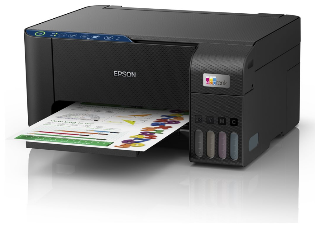Epson EcoTank ET-2861 Multifunktionsdrucker Farbe Tinte A4 USB Wi-Fi ...
